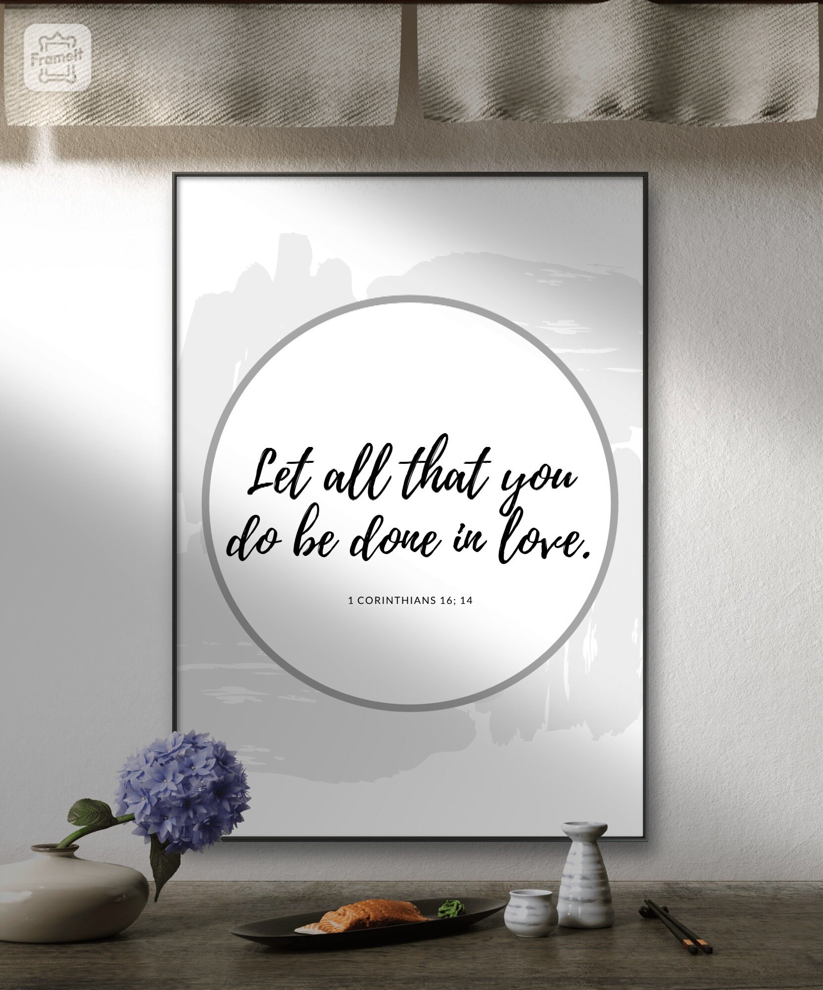 DIGITAL Printable Bible Verses, Custom Bible Verse Printable Wall Art ...