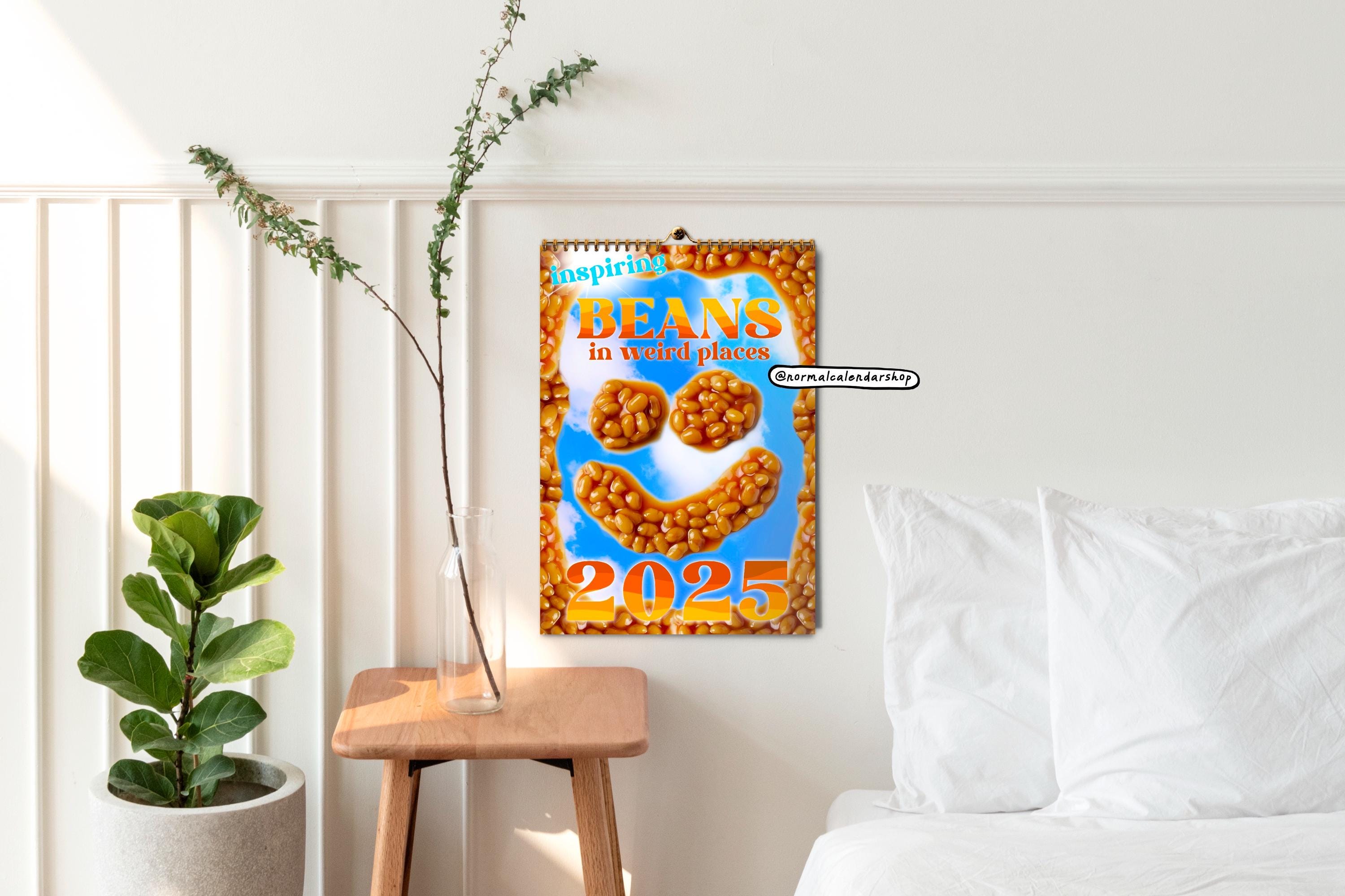 US & CA Baked Beans in Weird Places Calendar 2025 • Weird Ugly Funny ...
