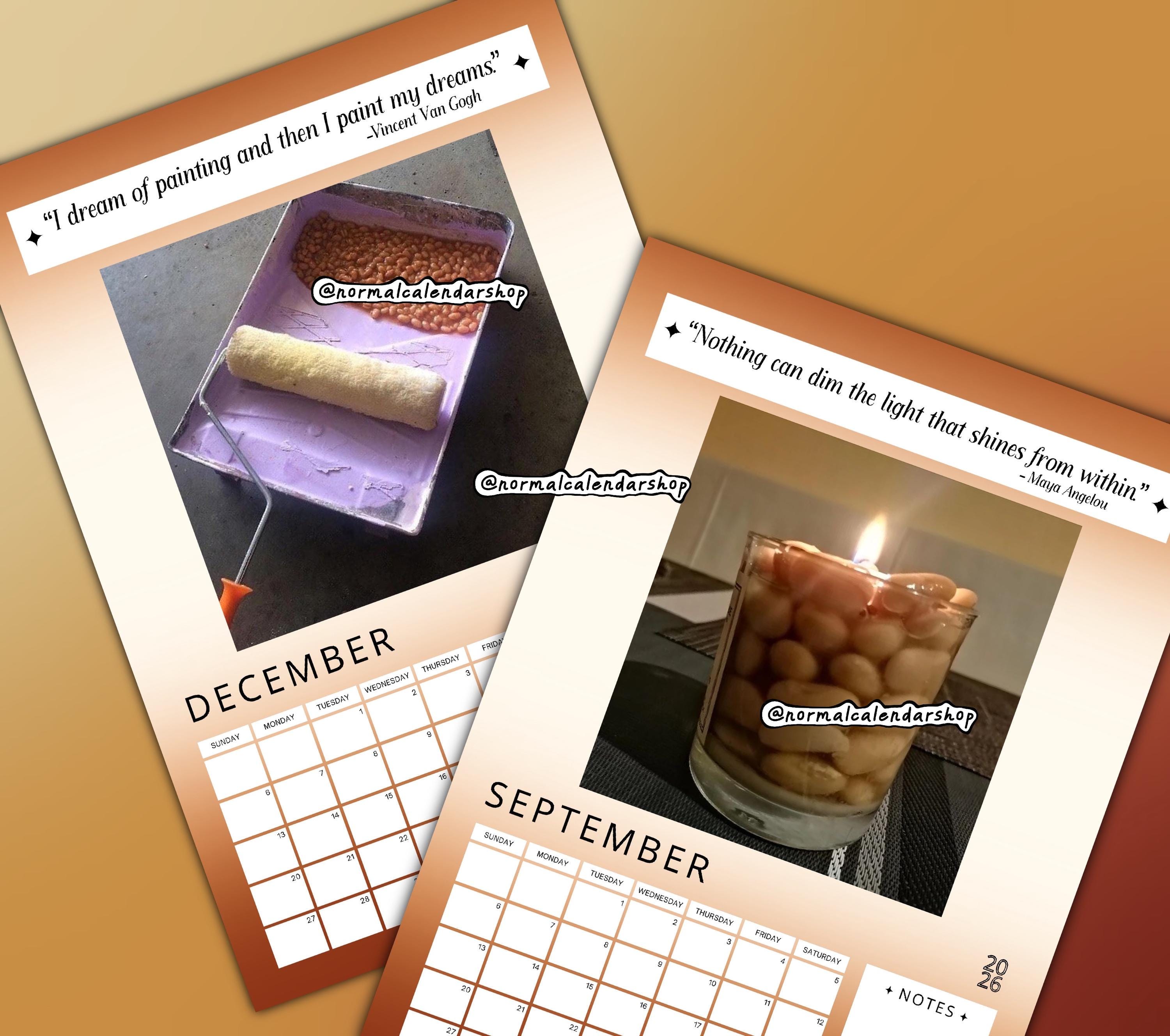 US & CA Baked Beans in Weird Places Calendar 2026 • Weird Ugly Funny ...