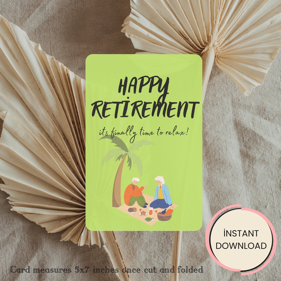Printable Happy Retirement Card, Happy Retirement Greeting Card ...