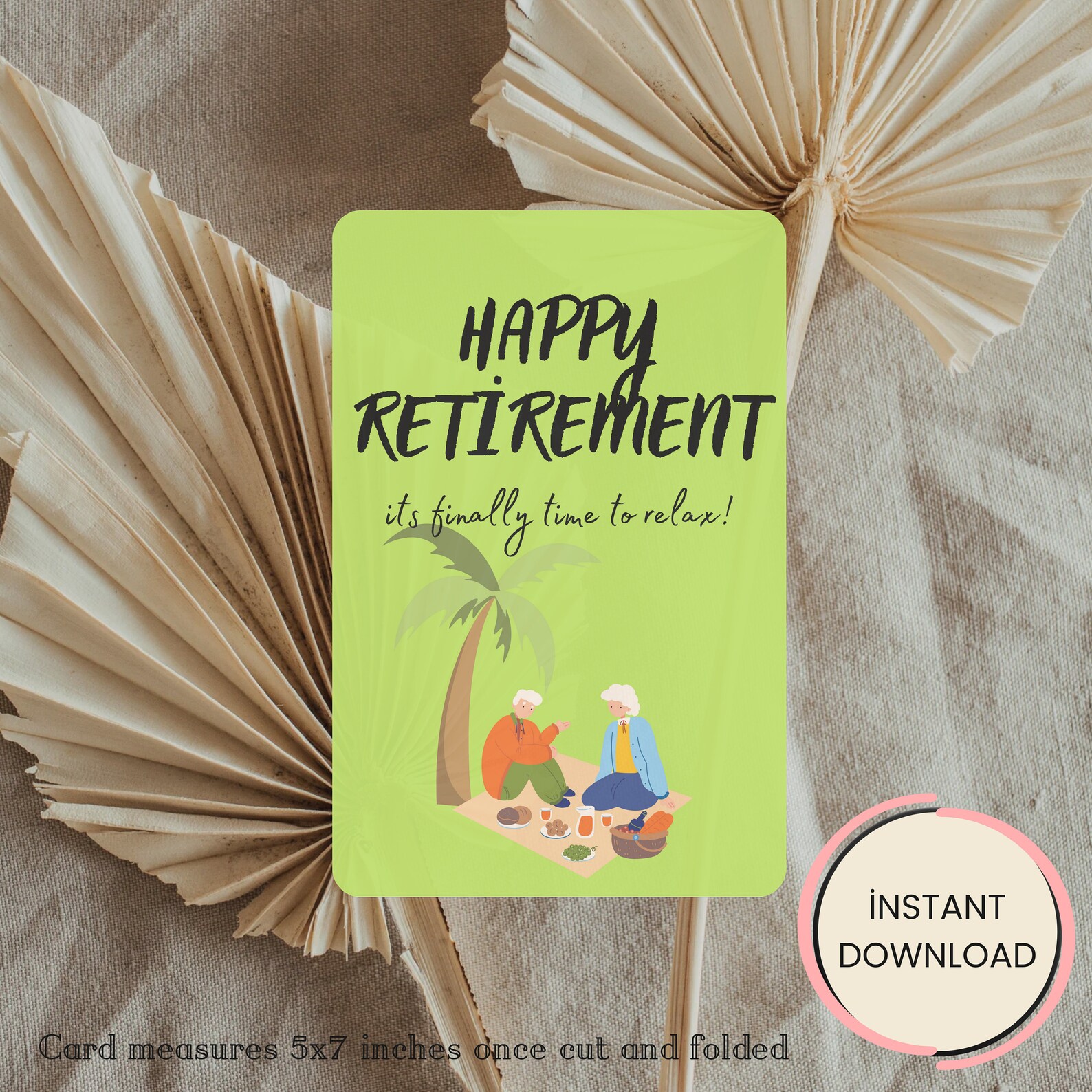 Printable Happy Retirement Card, Happy Retirement Greeting Card ...