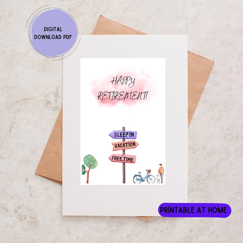 Printable Retirement Card, Retirement Card, Printable Retirement, Nurse ...