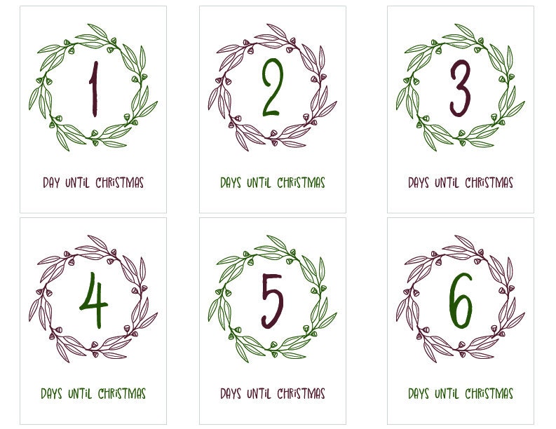 42 Advent Activity Cards for Kids Christmas Bucket List Advent Number Printable Kids Advent ...