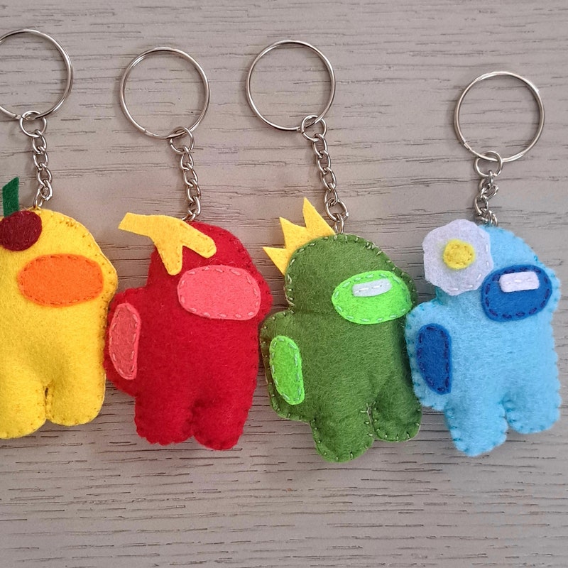 Among Us Keychain - Etsy