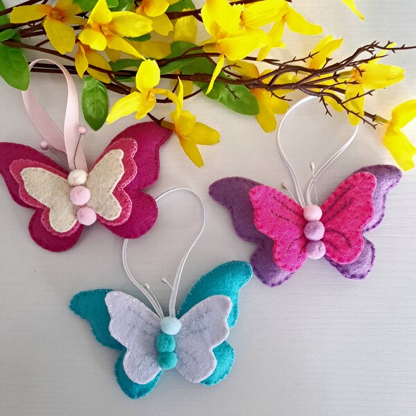 Felt Butterfly - Etsy