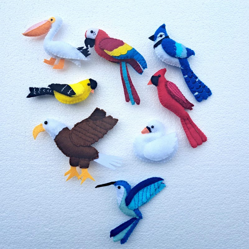 Miniature Birds - Etsy