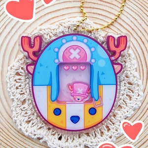 Tamagotchi - Ch0pper Shaker Keychain (0ne P!ece) - Etsy