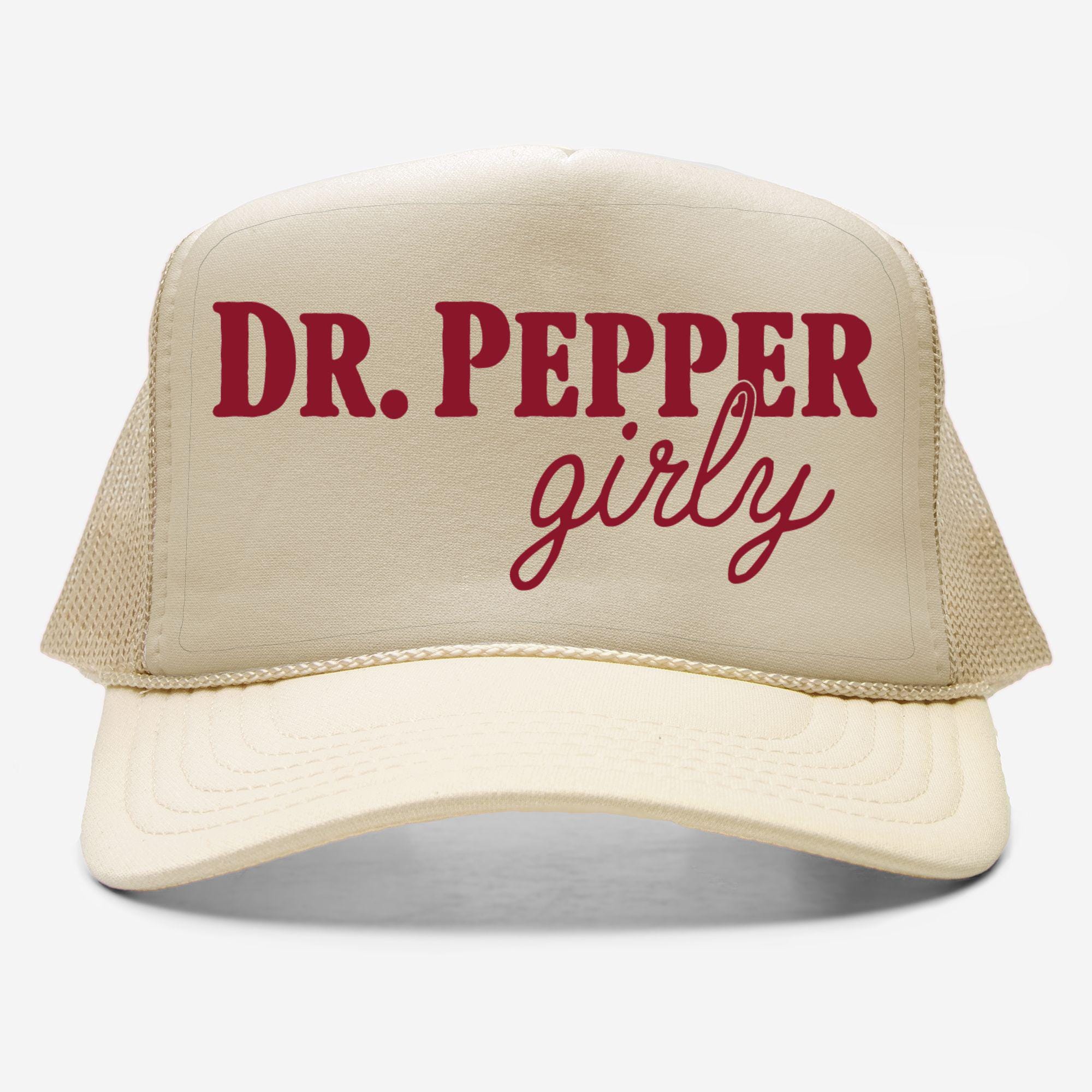 Dr Pepper Girly Foam Trucker Hat - Etsy