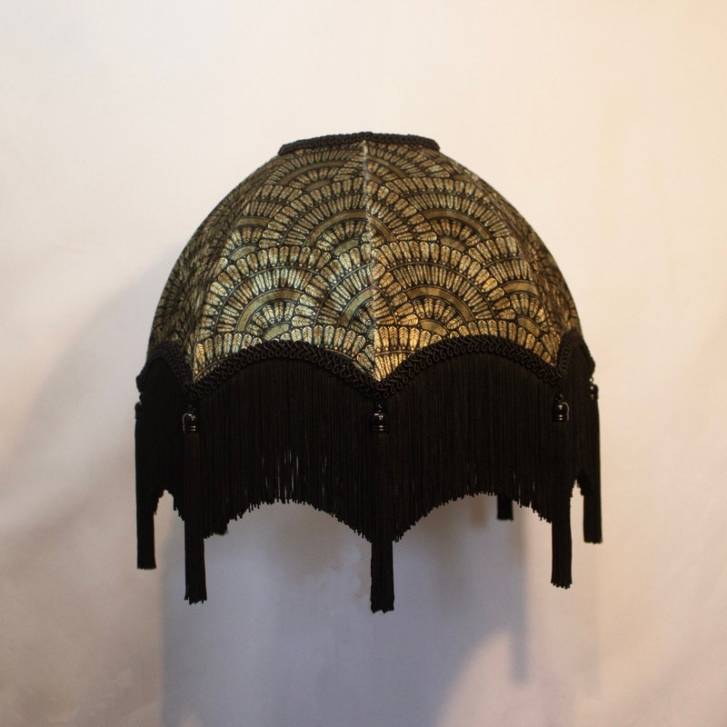 Art Deco Lamp Shade - Etsy UK