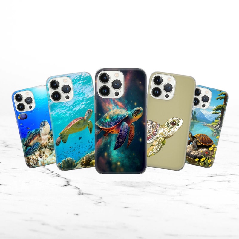 Turtle Phone Case - Etsy