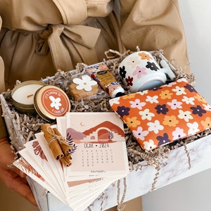 Cozy Gift Box Boho Hygge Design Thoughtful Gifts to Bring - Etsy