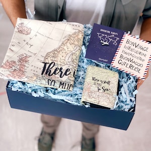 Bon Voyage Gift Box Inspiring Wanderlust and Adventure for Travel Lover ...