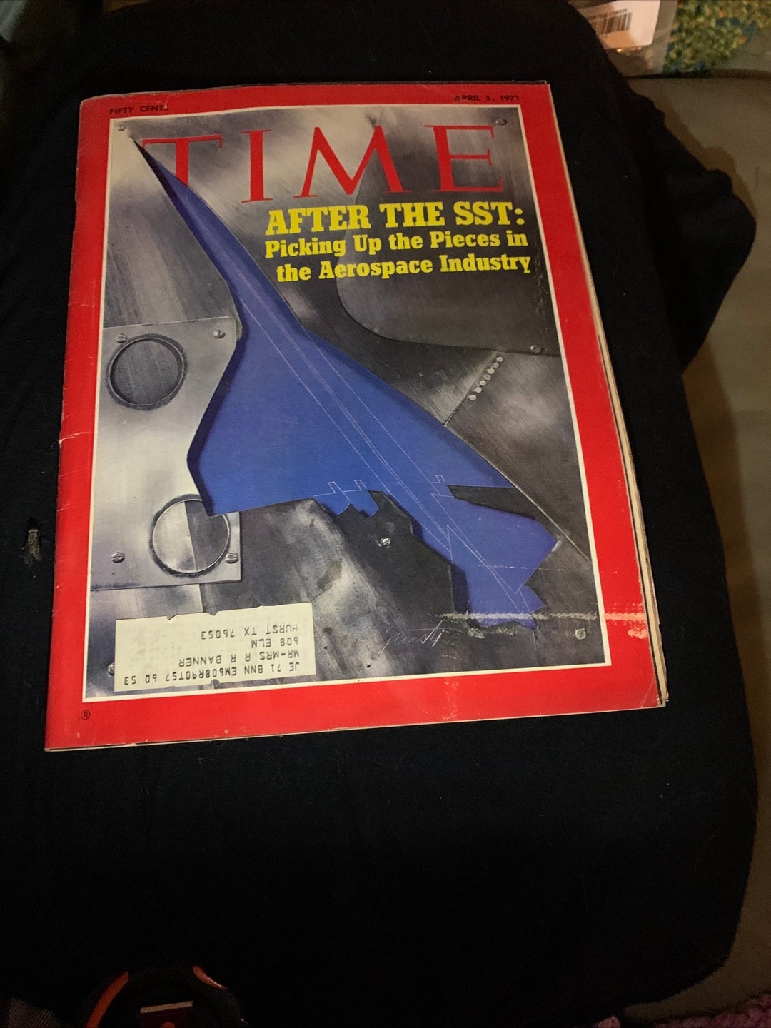 TIME Magazine Jan 1971 After the SST - Etsy