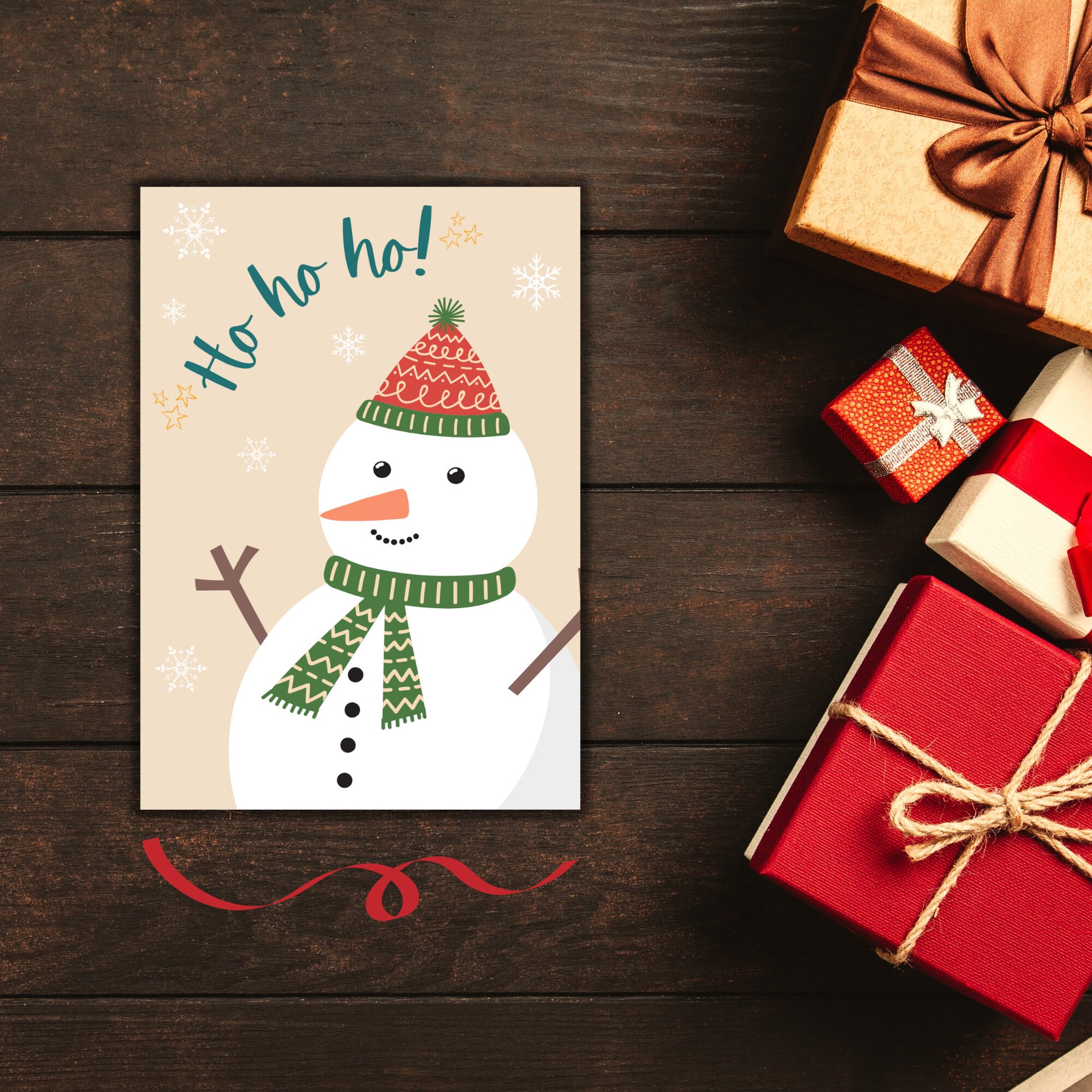 Printable Christmas Cards Bundle, Christmas Cards, A6 Christmas Cards ...
