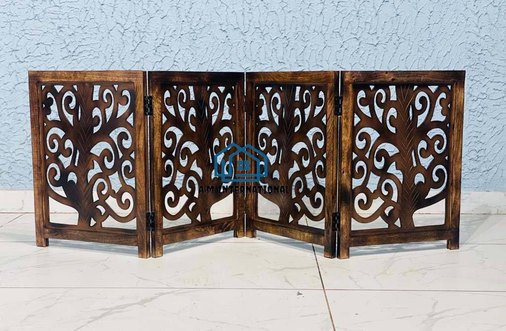 Free Standing Wooden Folding Safety Gates for Staircase & - Etsy
