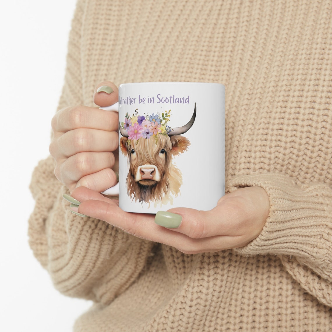 Scotland Mug, Highland Cow Mug, Cup Adorable Highland Cow Mug Cuddle up ...