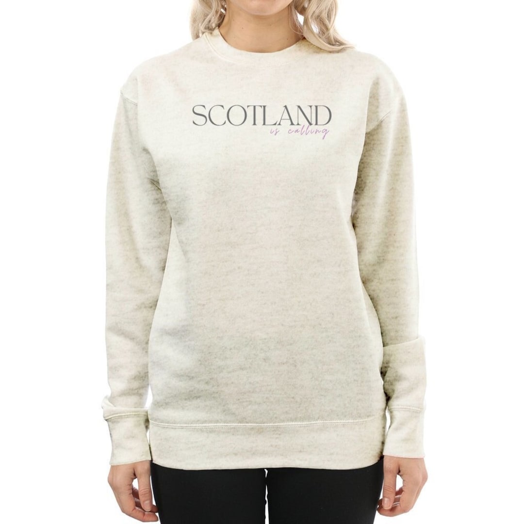 Unisex Scotland Sweatshirt, Scotland Jumper, Travel Inspired Pullover ...