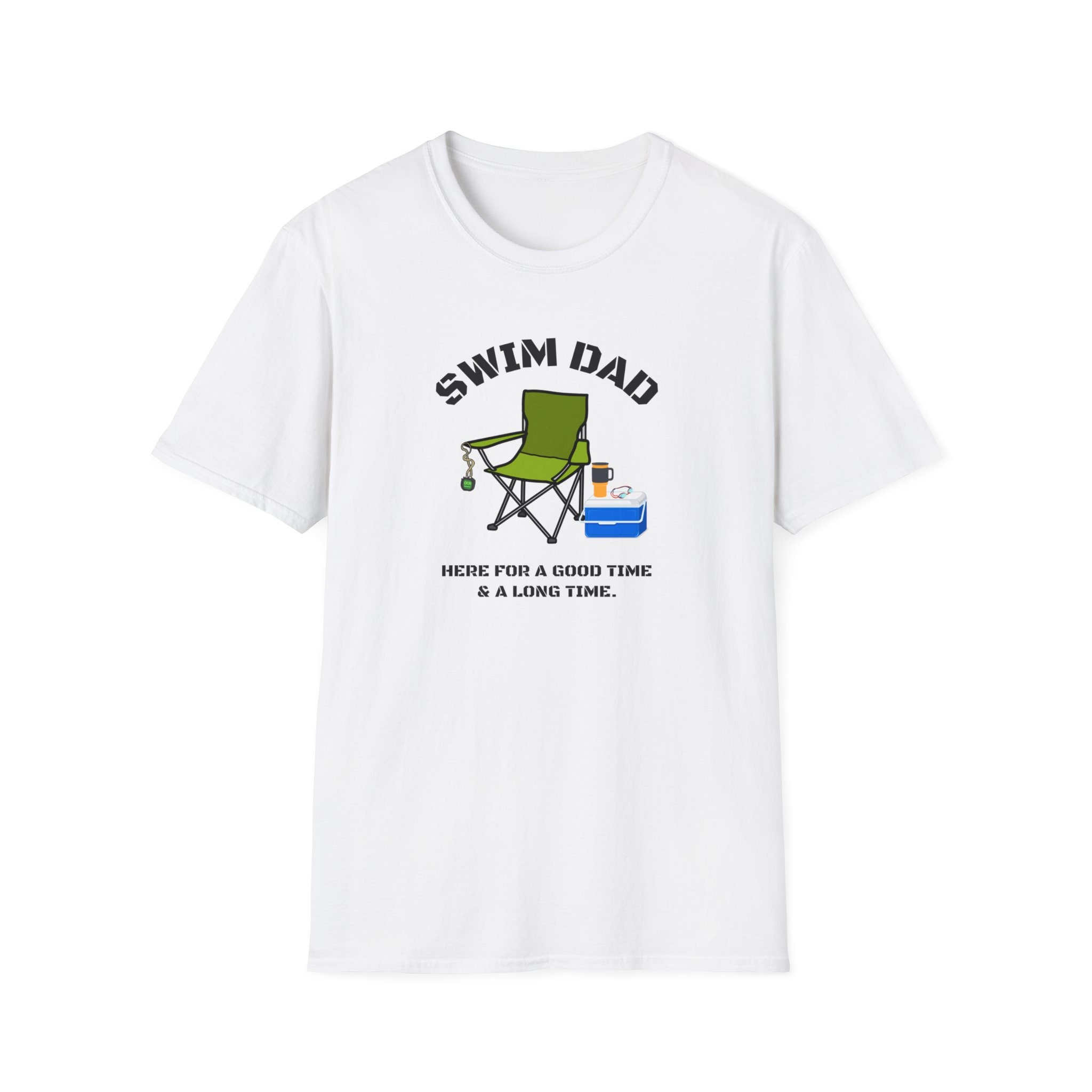 Swim Dad Shirt, Swim Dad, Father's Day Gift, Swimming Shirt for Men ...