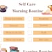 Self-care Daily Printable Planner: Morning and Evening Routine ...