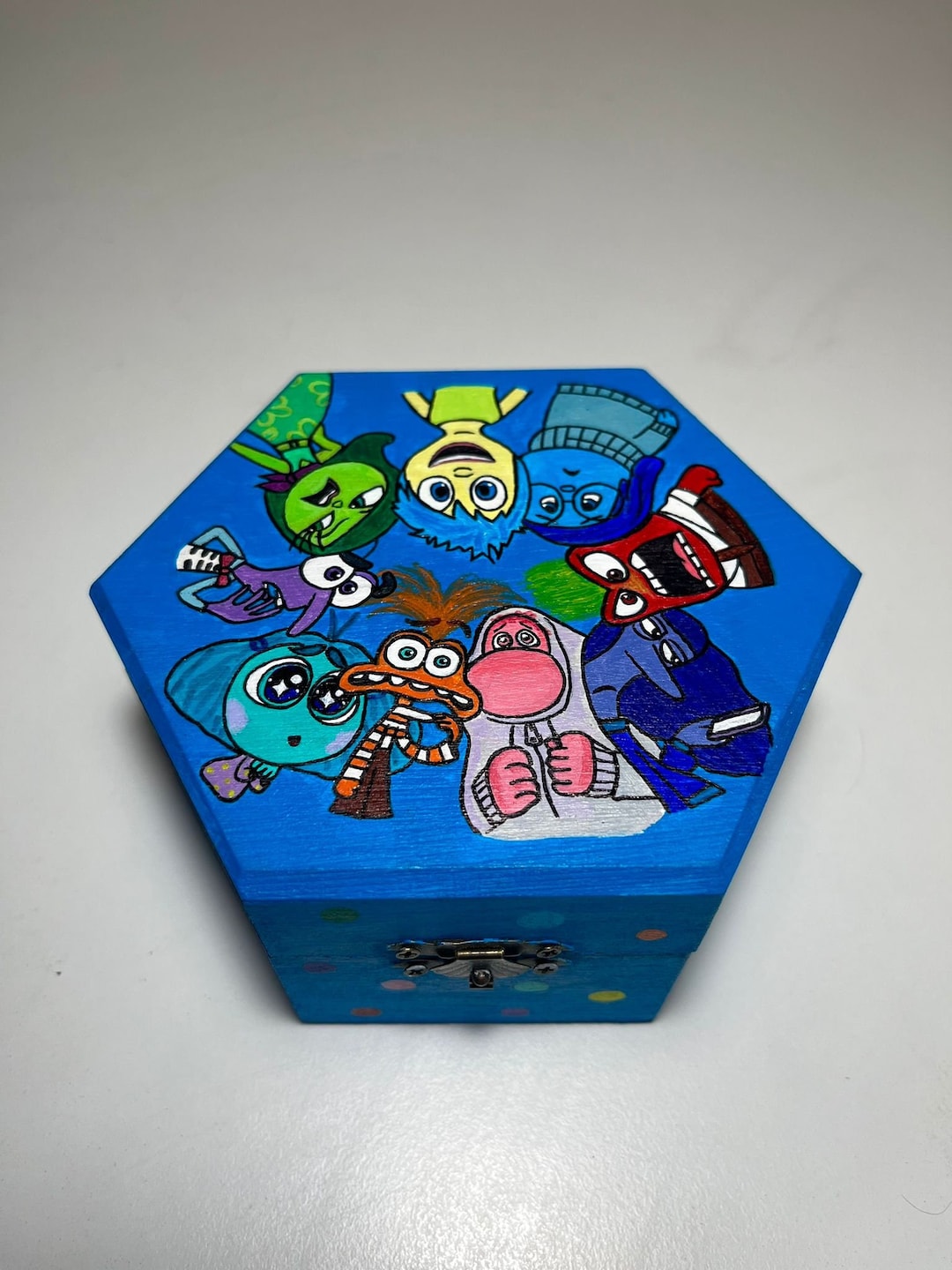 Original Hand Painted INSIDE OUT 2 BOX - Etsy