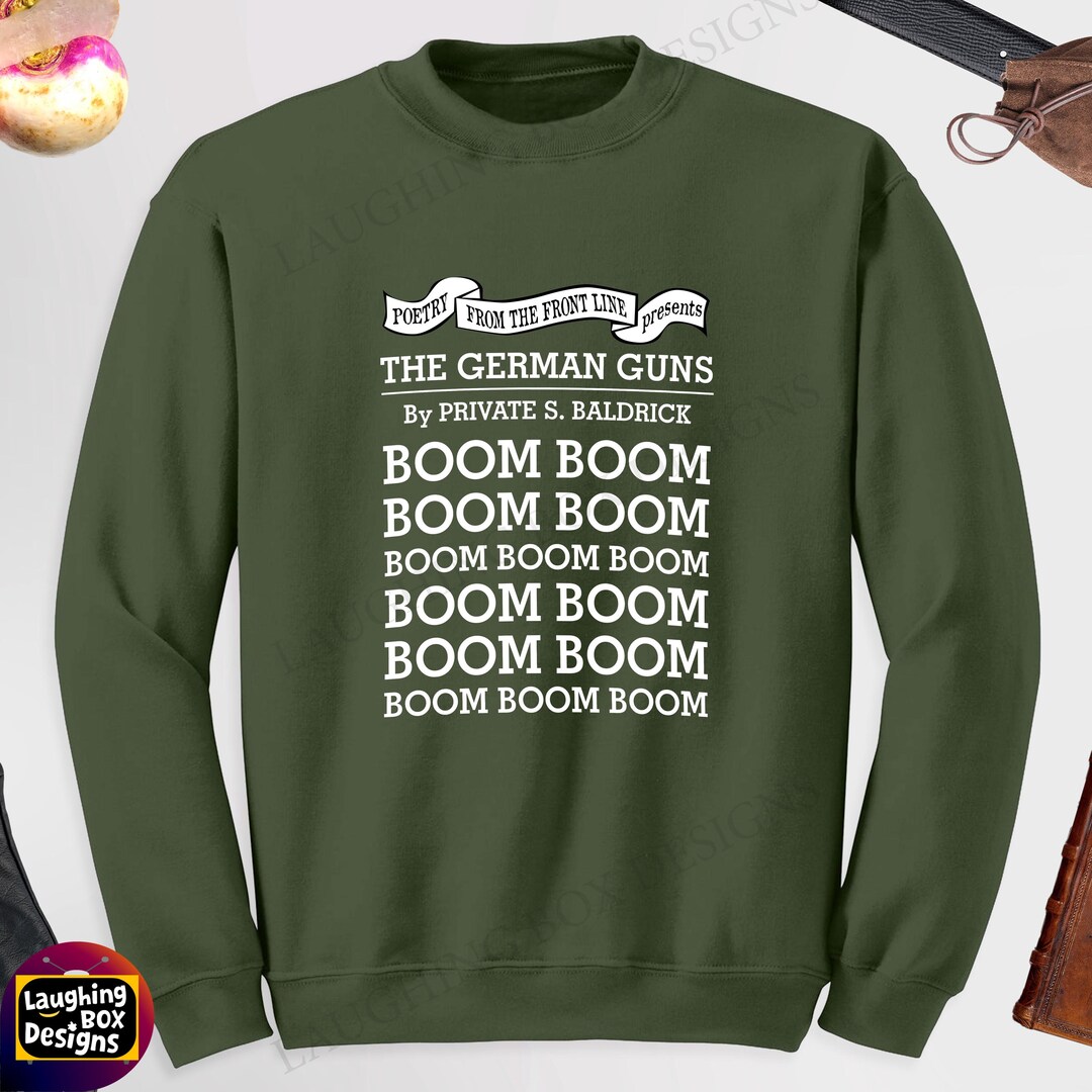 Baldricks War Poem, Boom Boom Boom / the German Guns - Blackadder Heavy ...