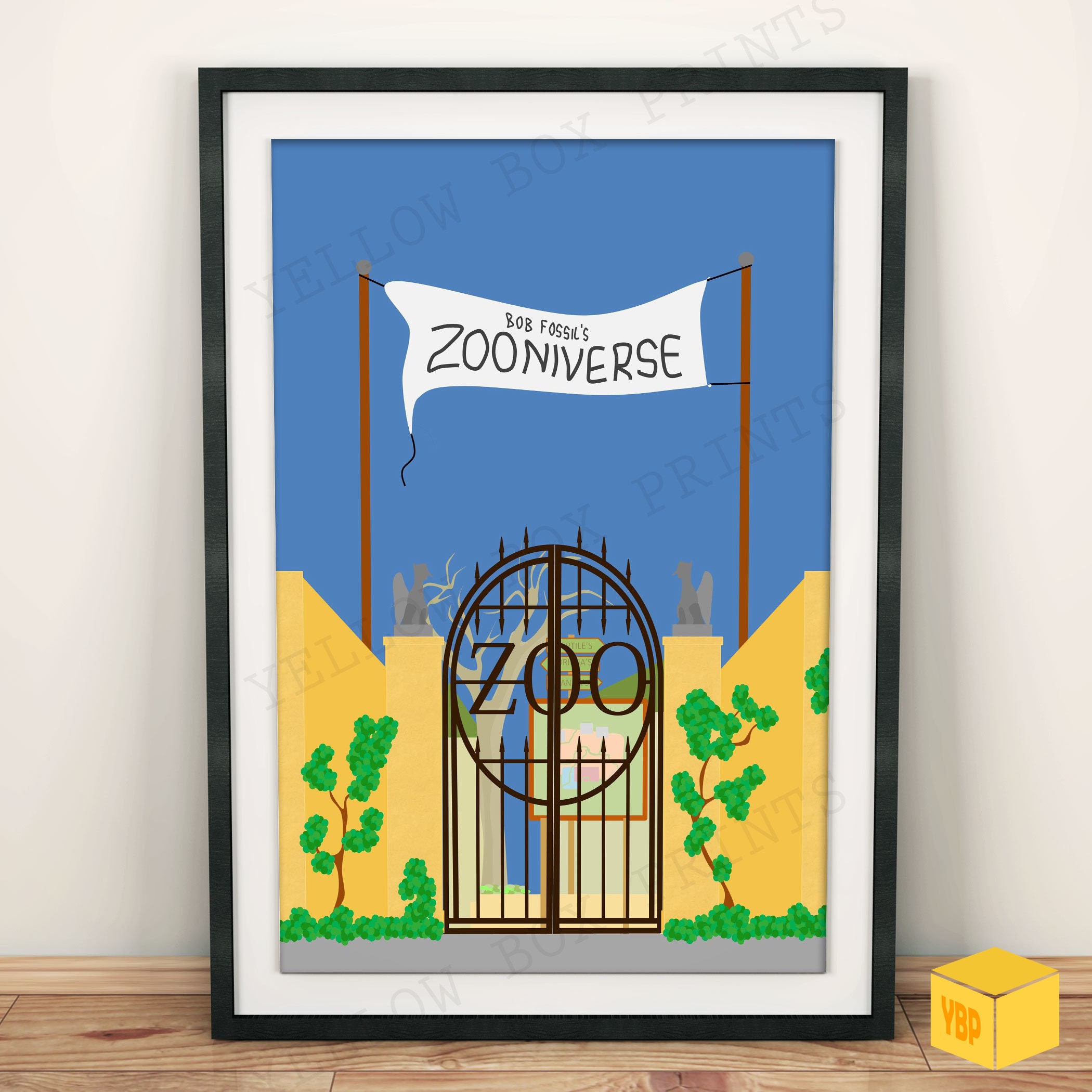 Zooniverse / Bob Fossil / Series 1 Location - the Mighty Boosh Poster ...