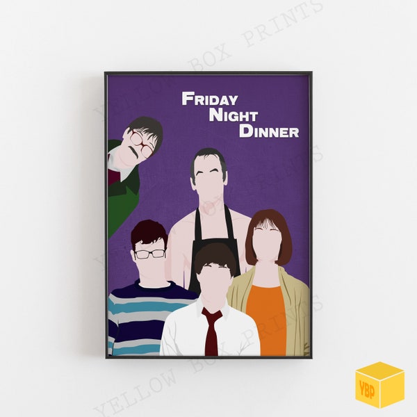 Friday Night Dinner - Etsy UK