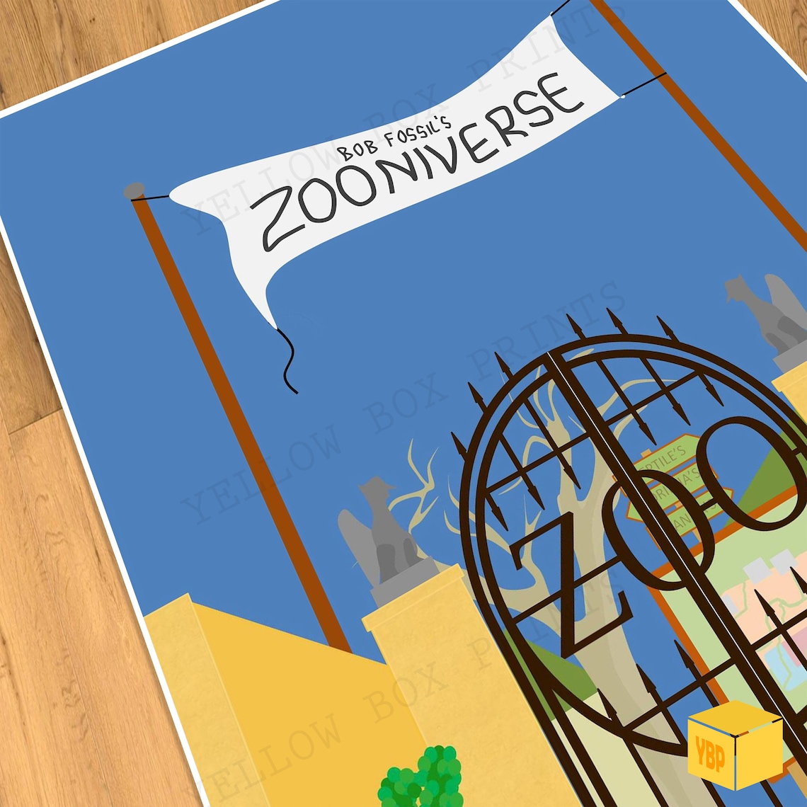 Zooniverse / Bob Fossil / Series 1 Location - the Mighty Boosh Poster ...