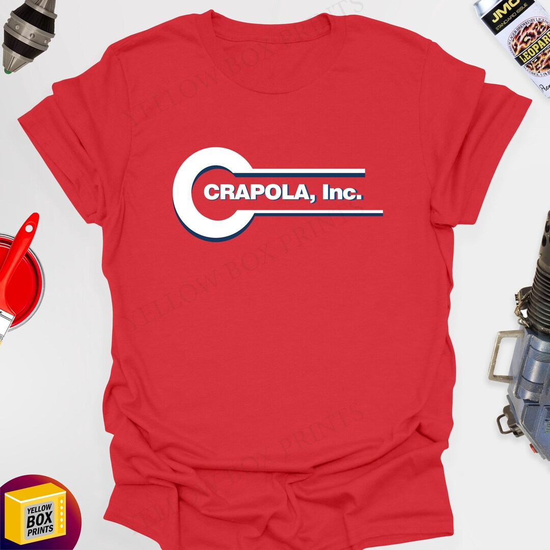 CRAPOLA, INC Logo - Red Dwarf 100% Cotton Unisex Printed Tshirt ...