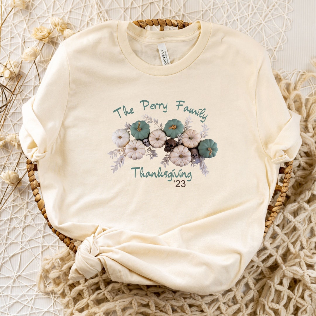 Personalized Family Thanksgiving Shirt Thanksgiving T-shirt - Etsy