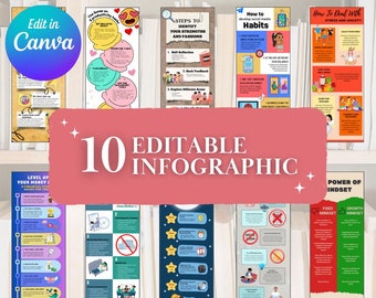 Infographic Poster Template - Etsy