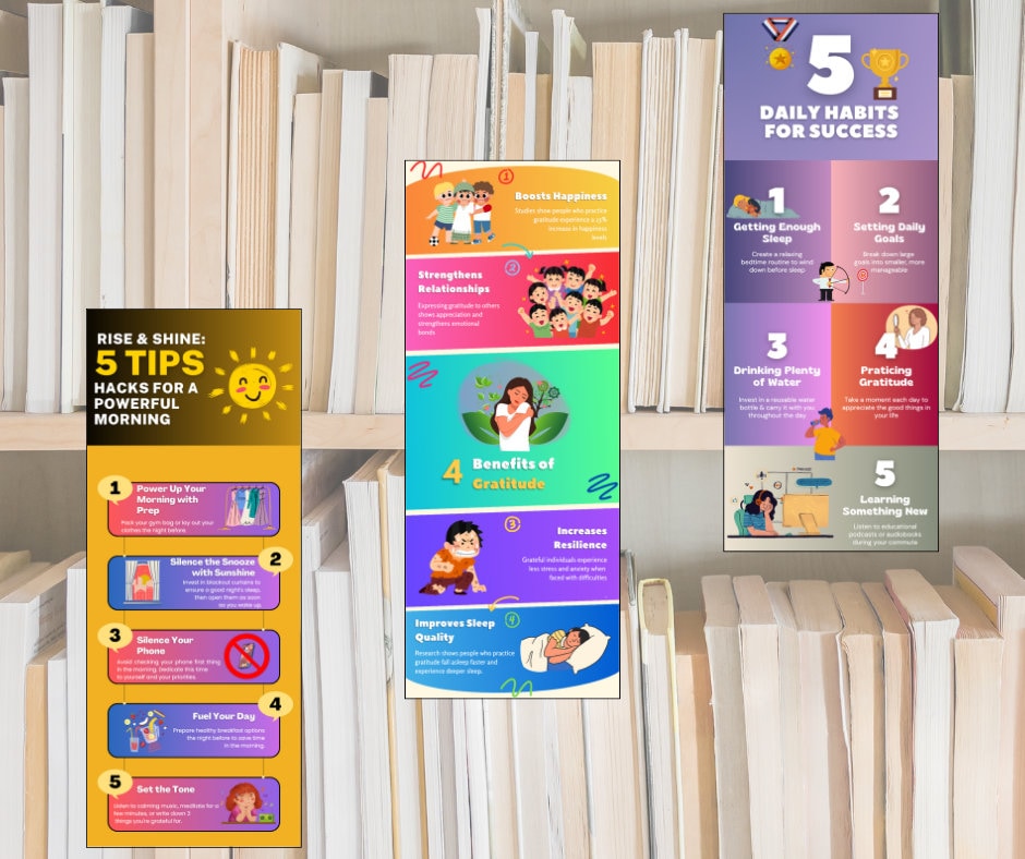 3 Editable Canva Infographic Templates | Business, Study, and ...