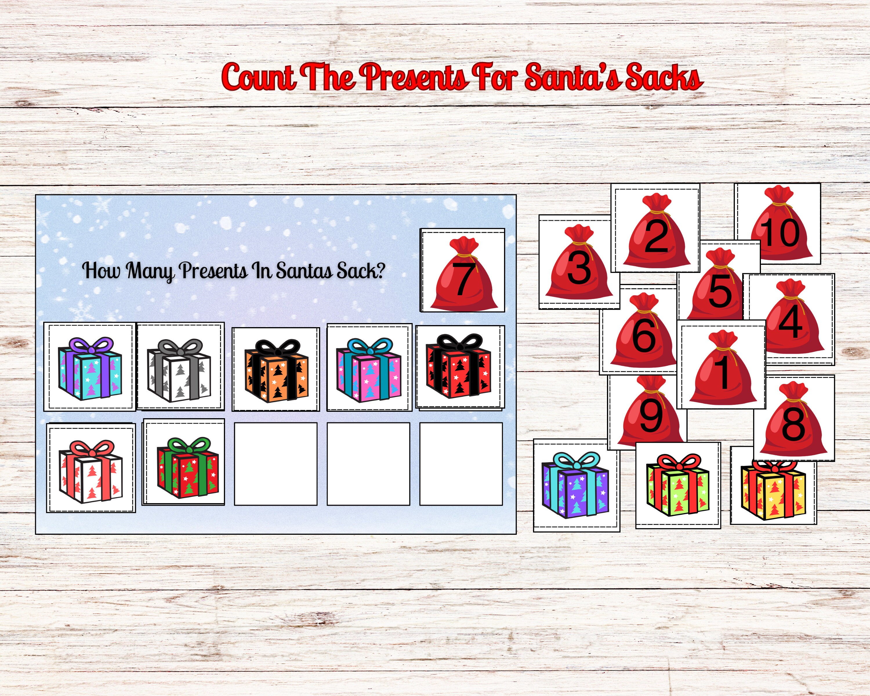 Christmas Busy Book Preschool Printable Quiet Book Homeschool ...