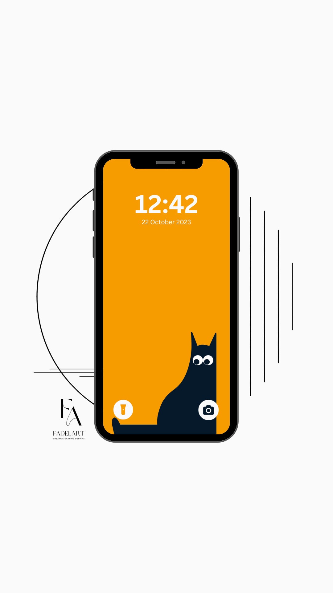 Cat iPhone Wallpaper Pack - Etsy