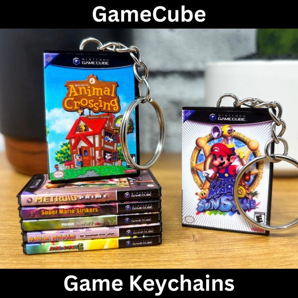 Mini Game Keychains - Etsy