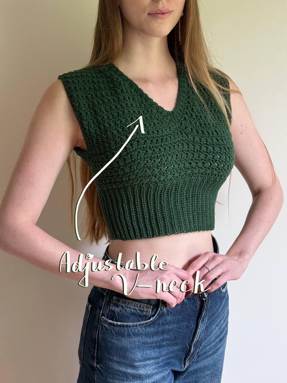 Velaris Crochet Top Pattern - Etsy