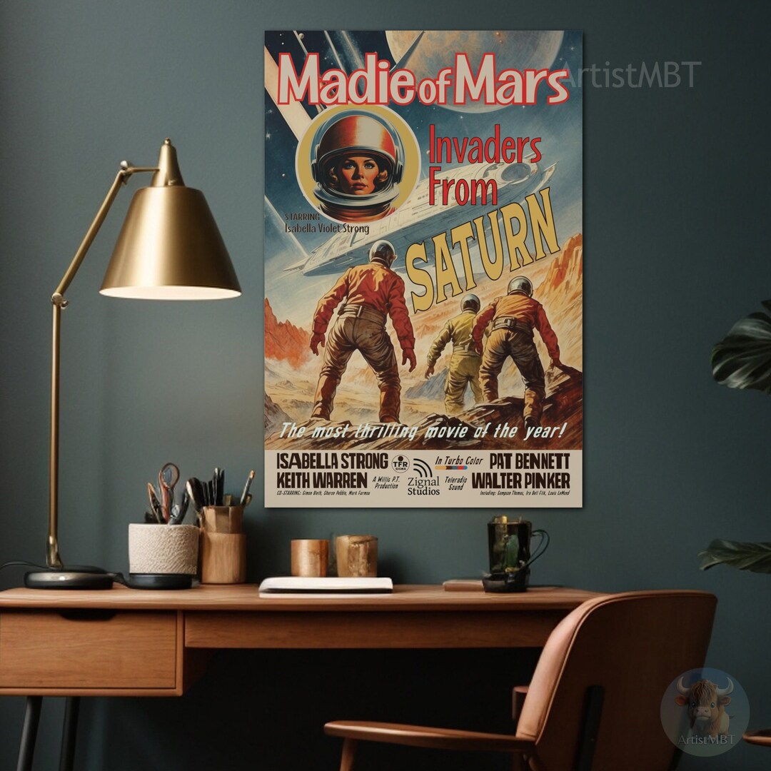 Madie of Mars, Concept Art on Heavy Weight Poster Photo Paper 175gsm ...