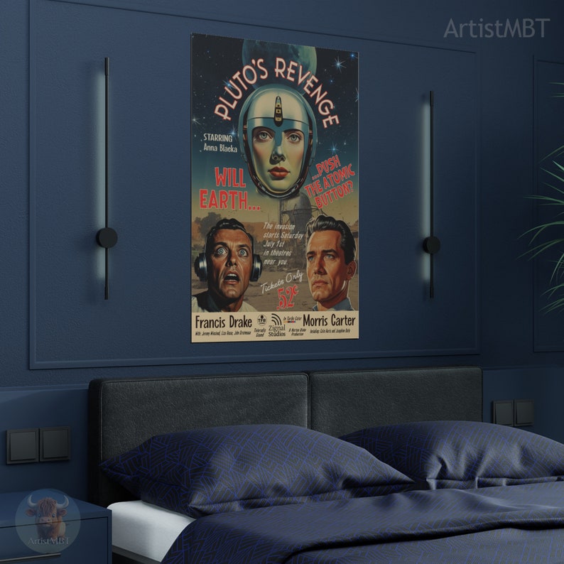 Pluto's Revenge, Concept Art on Heavy Weight Poster Photo Paper 175gsm ...