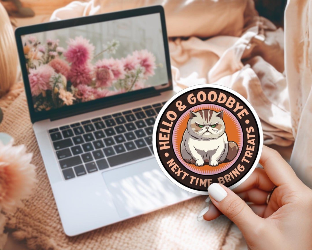 Hello and Goodbye, Next Time Bring Treats, Orange Design, Vinyl ...