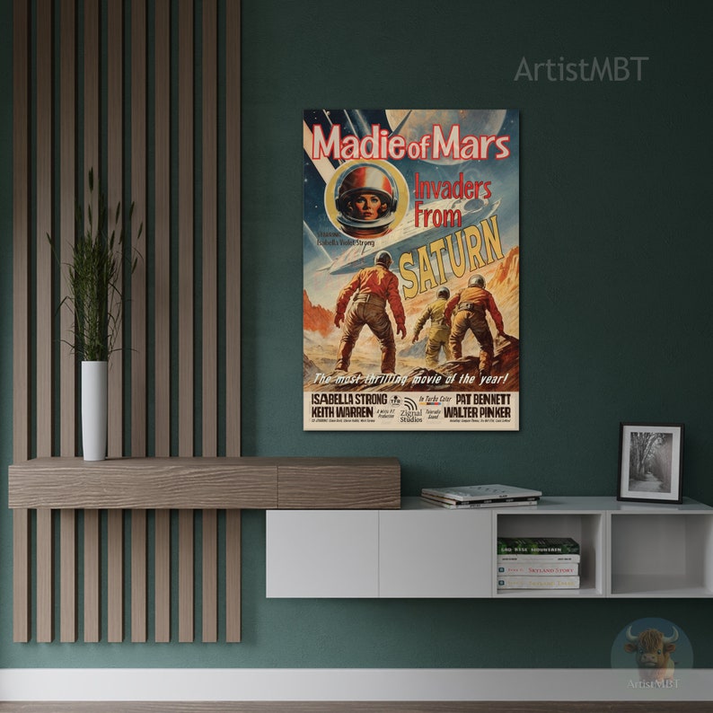 Madie of Mars, Concept Art on Heavy Weight Poster Photo Paper 175gsm ...