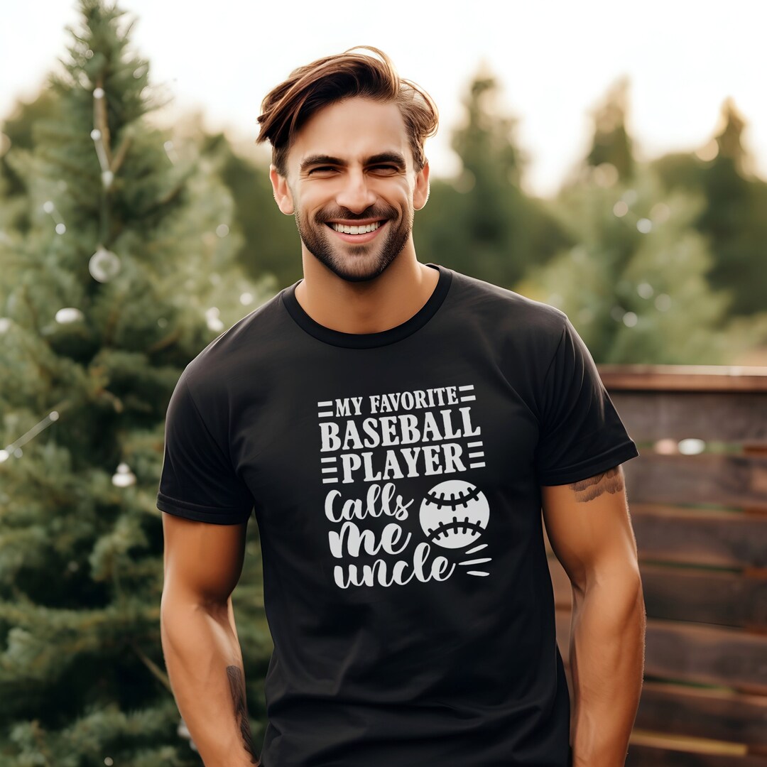 Custom Baseball Uncle Shirt/ Custom Uncle Baseball Shirt Gift/ My ...