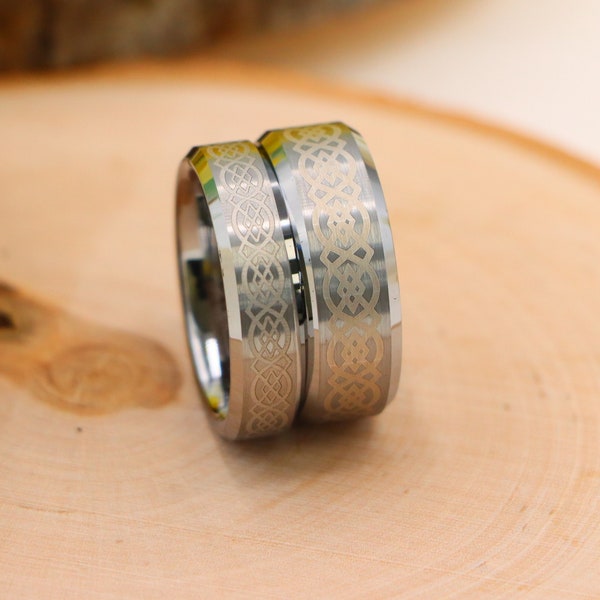 Dragon Wedding Ring Set - Etsy