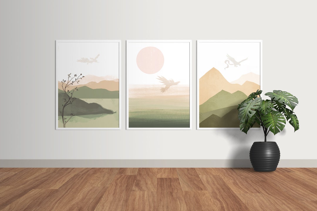 Legendary Pokemon Art Print Set – Subtle Nursery Decor (digital Print ...