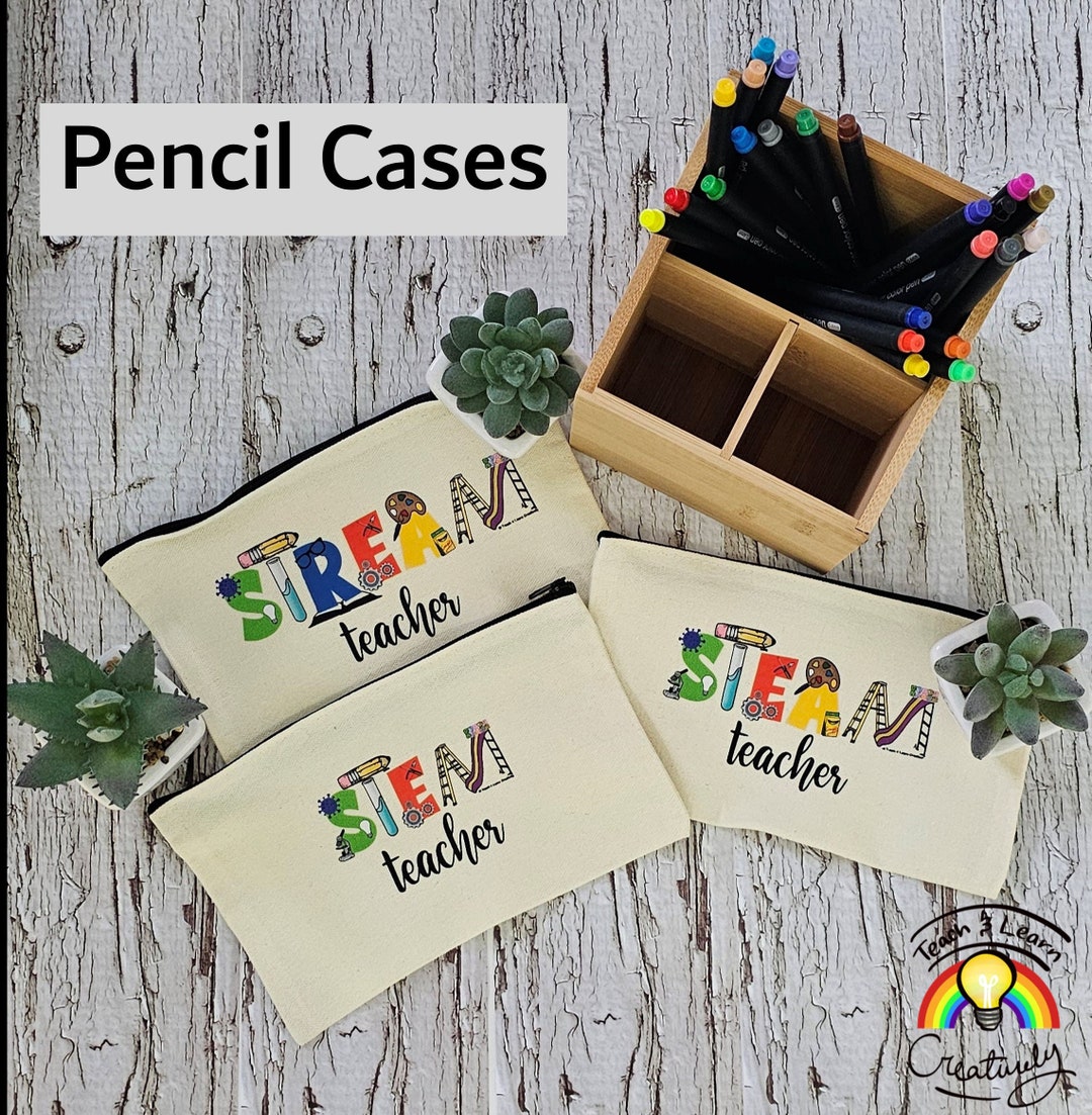 Pencil Case STEM STEAM STREAM Teacher - Etsy