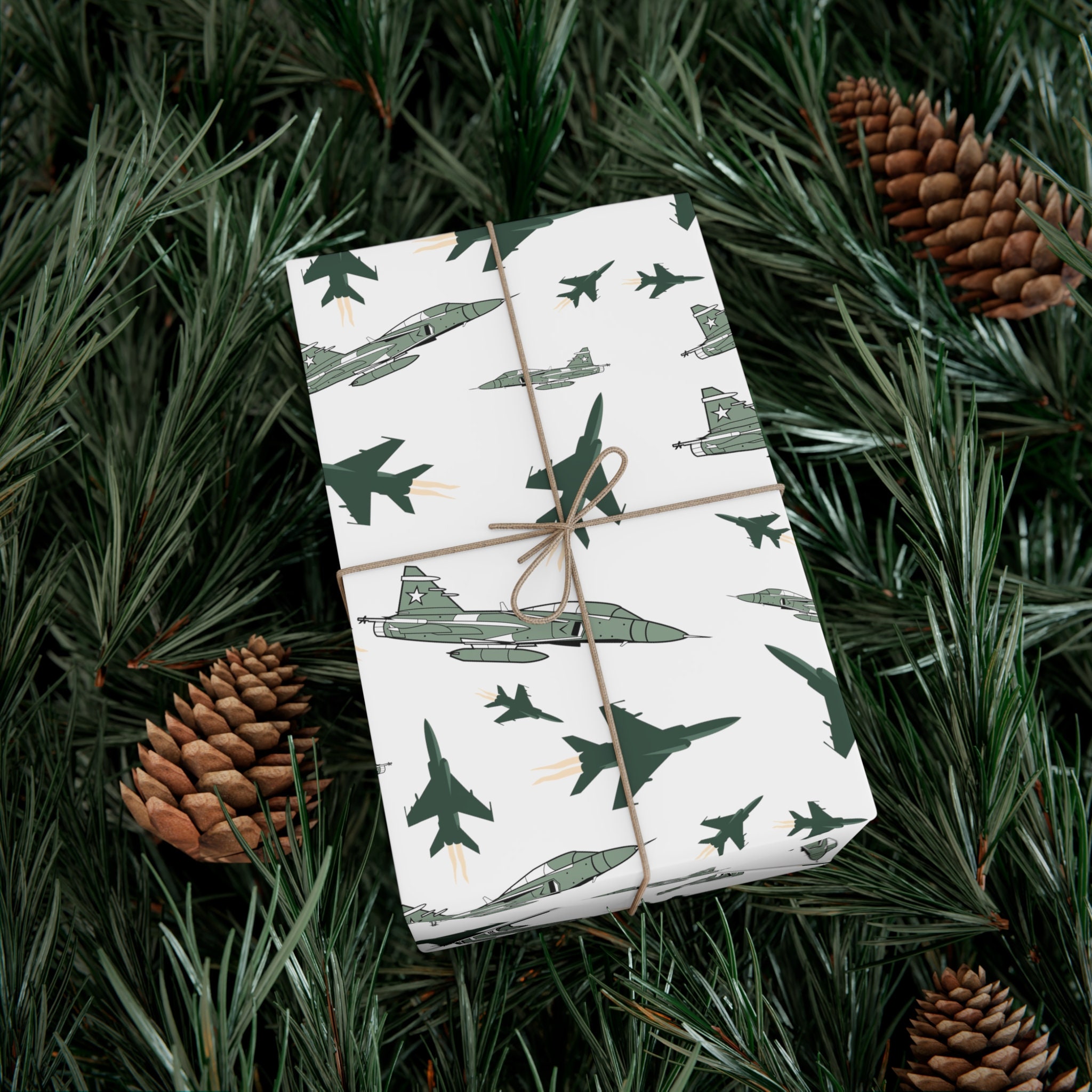 Fighter Jet Gift Wrapping Papers - Etsy