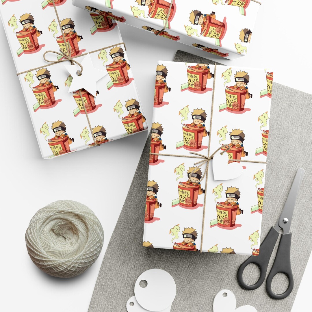 Naruto Anime Character Gift Wrapping Papers - Etsy