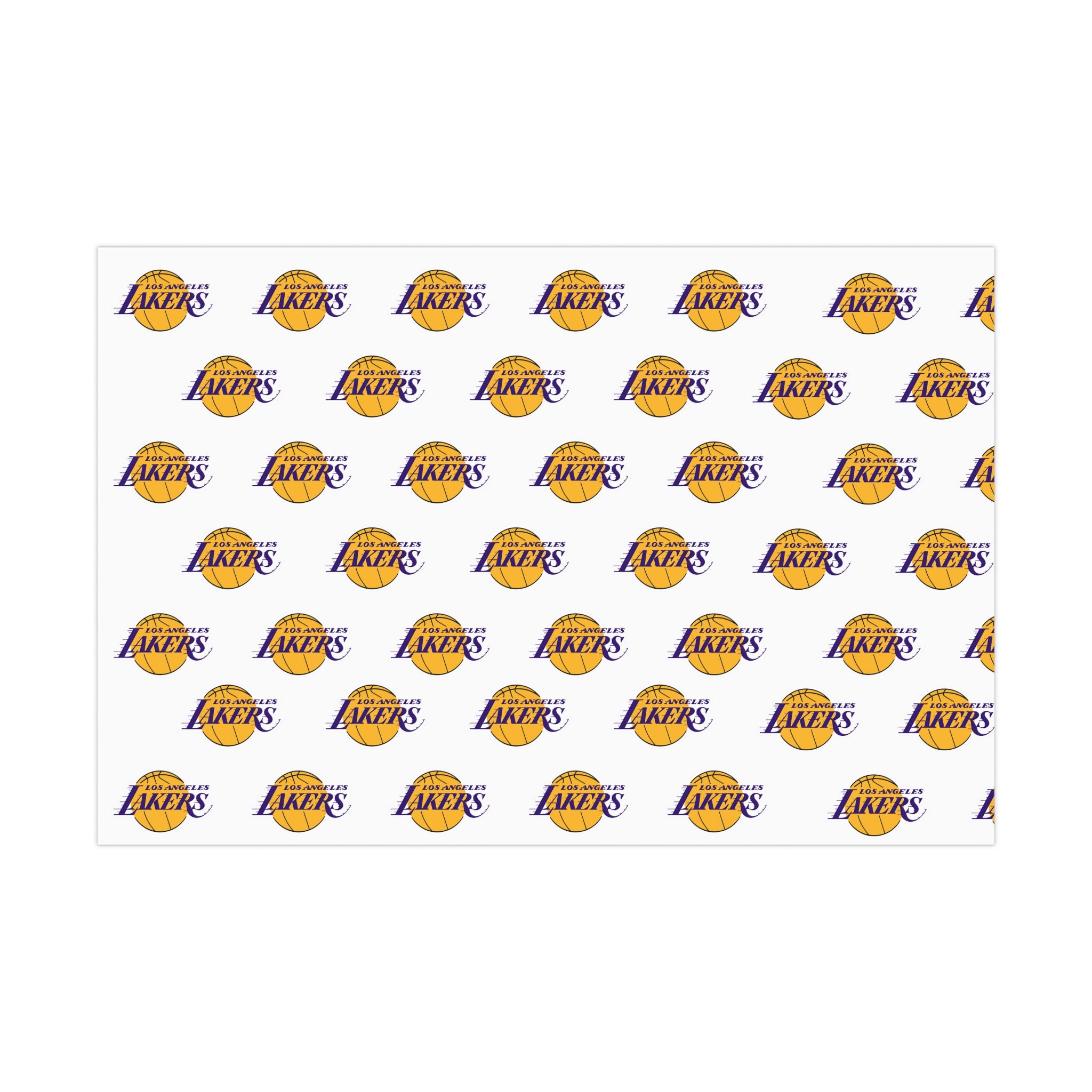 Los Angeles Lakers Basketball Gift Wrapping Papers - Etsy