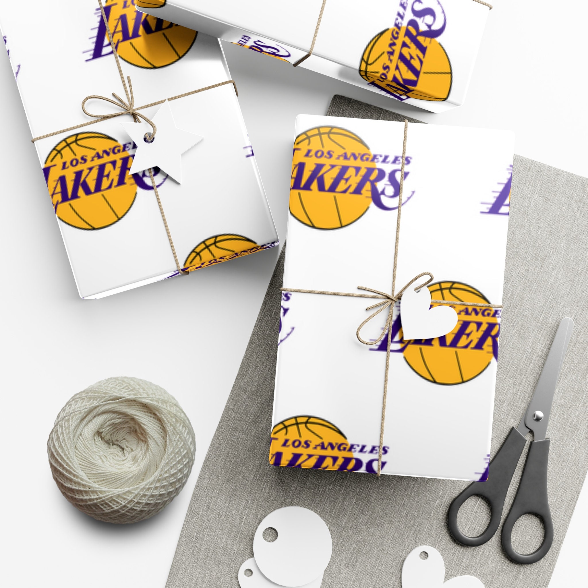 Los Angeles Lakers Basketball Gift Wrapping Papers - Etsy