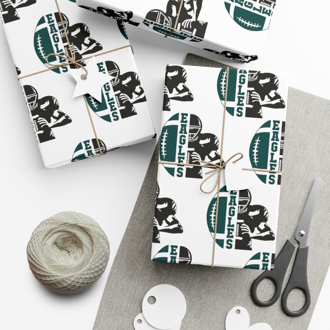 Philadelphia Eagles Football Gift Wrapping Papers - Etsy