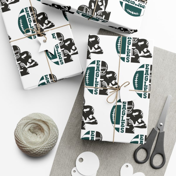 Philadelphia Eagles Wrapping Paper - Etsy